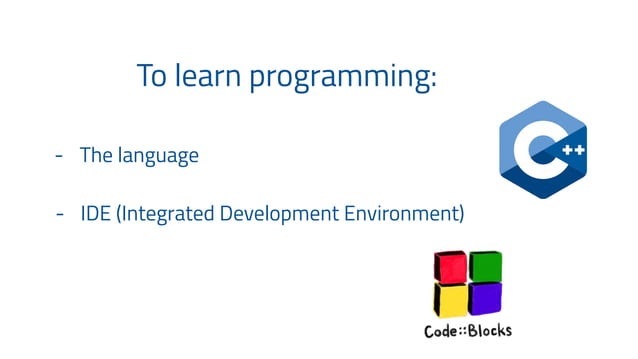 Intro to programming and how to start that career | PPT