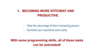 Intro to programming and how to start that career | PDF