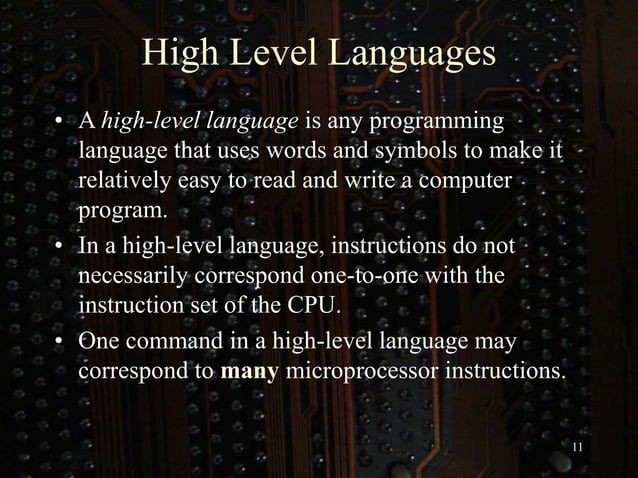 Introduction to Computer Programming | PPT | Programming Languages ...