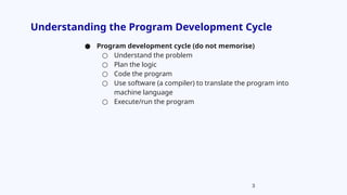 Introduction to Programming Lecture Material 2 | PPTX