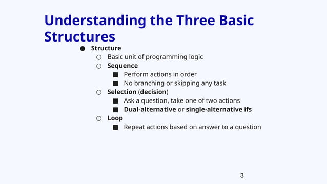 Introduction to Programming Lecture Material 3 | PPT