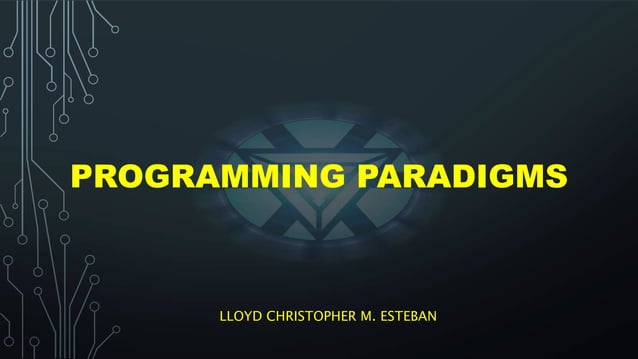Programming Paradigms | PPTX