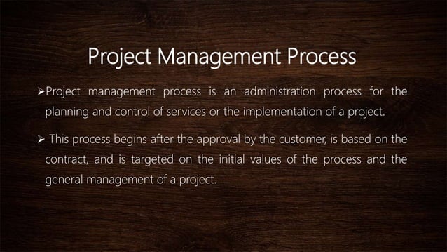 Intro to project management | PPT
