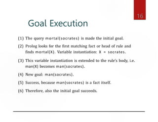 An introduction to Prolog language slide | PPTX