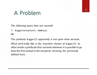 An introduction to Prolog language slide | PPTX