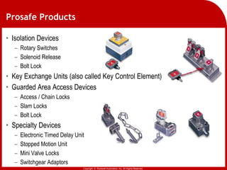 Intro to Prosafe Trapped Key chave de segurança | PPTX