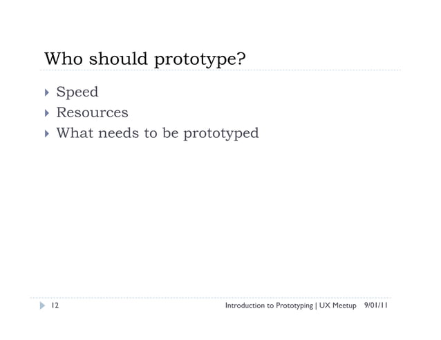Introduction to prototyping | PDF