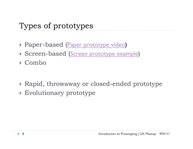 Introduction to prototyping | PDF