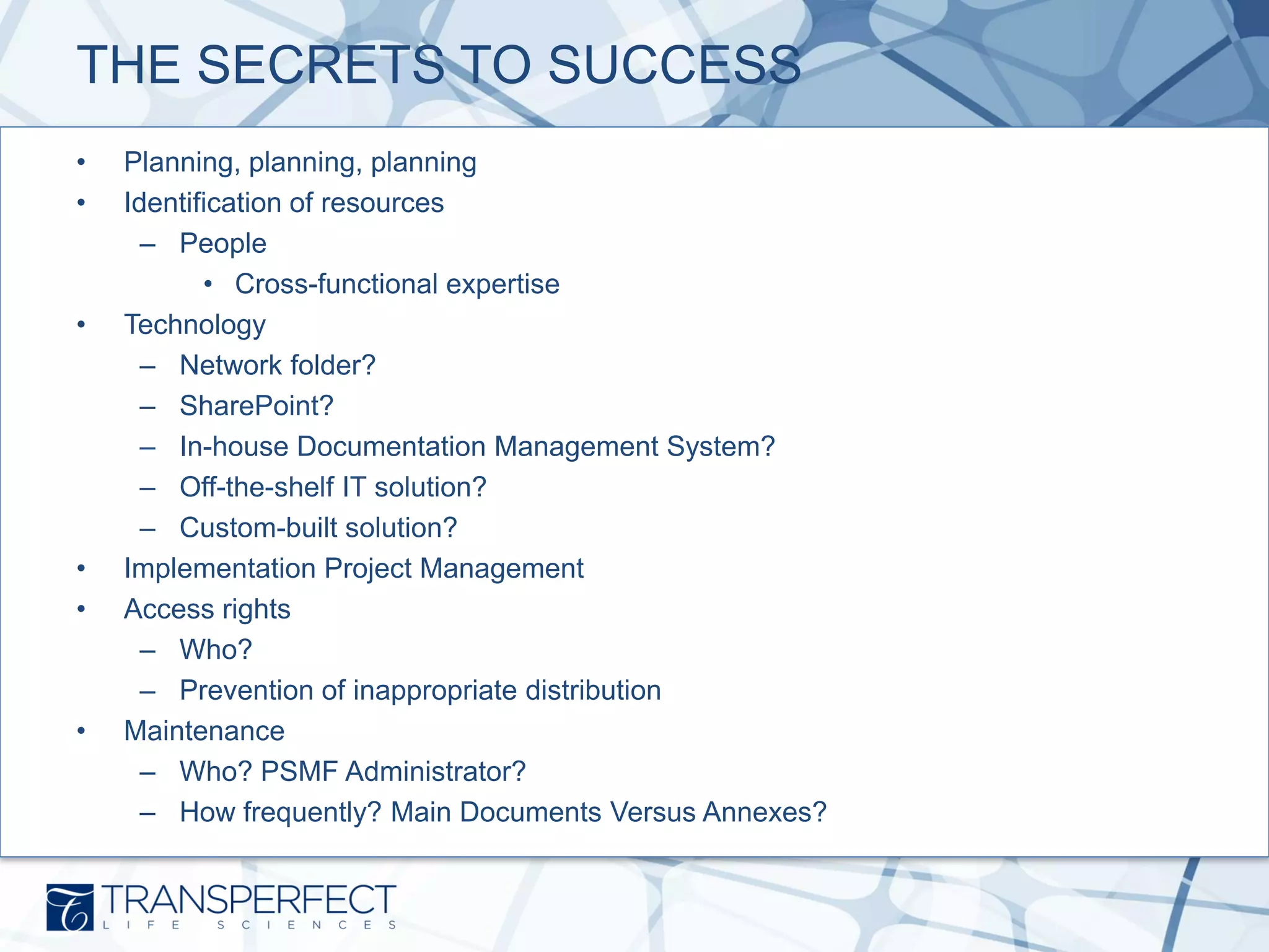 An Introduction to the Pharmacovigilance System Master File | PDF