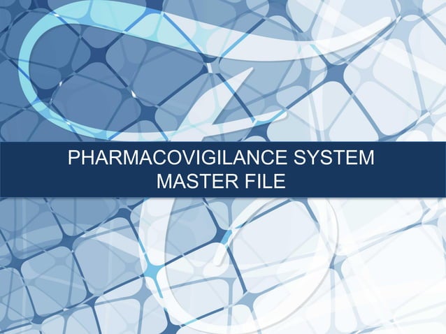An Introduction to the Pharmacovigilance System Master File | PDF | Pharmaceutical Industry ...