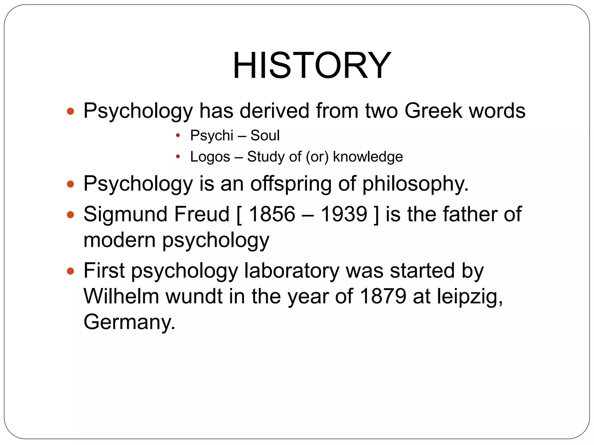 Intro to psychology | PPTX