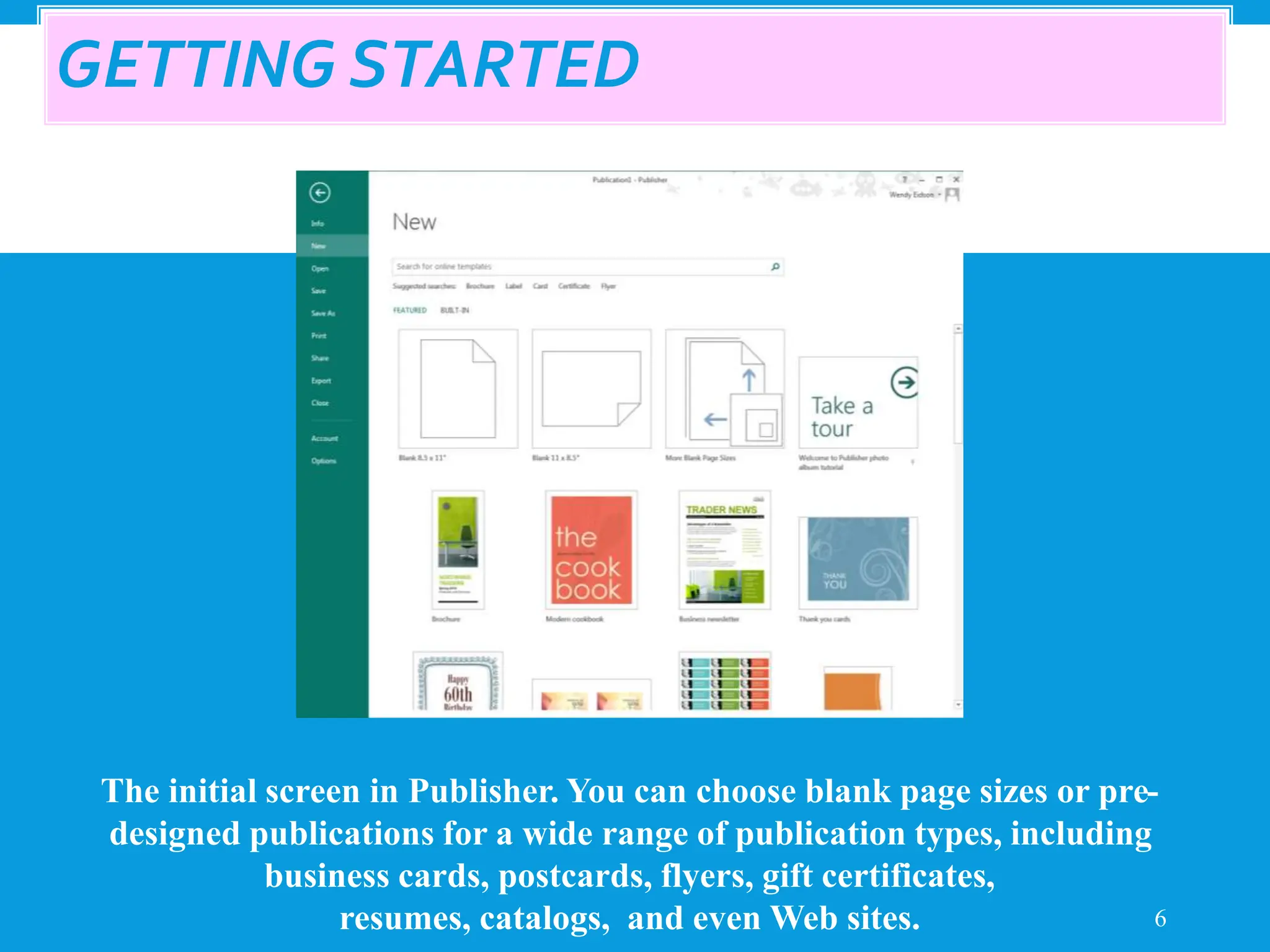 Introduction to Publisher (Basic ICT Guide) | PPT