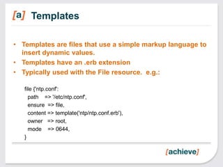 Introduction to Puppet Scripting | PPTX