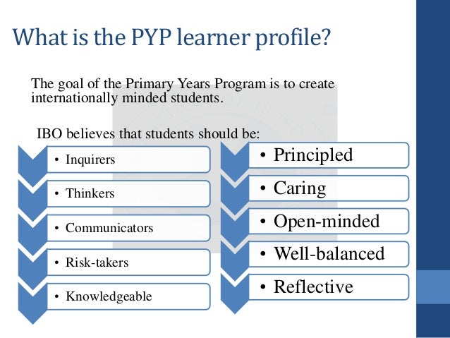 Learner profile – dpsiedgegrade5D