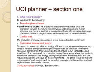 [BIS] Intro to PYP For Parents Sept 2012 | PPTX