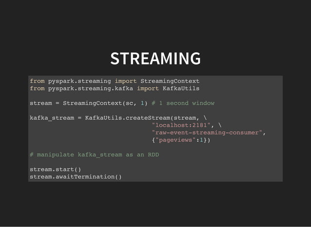 Intro To Py Spark And Cassandra Ppt
