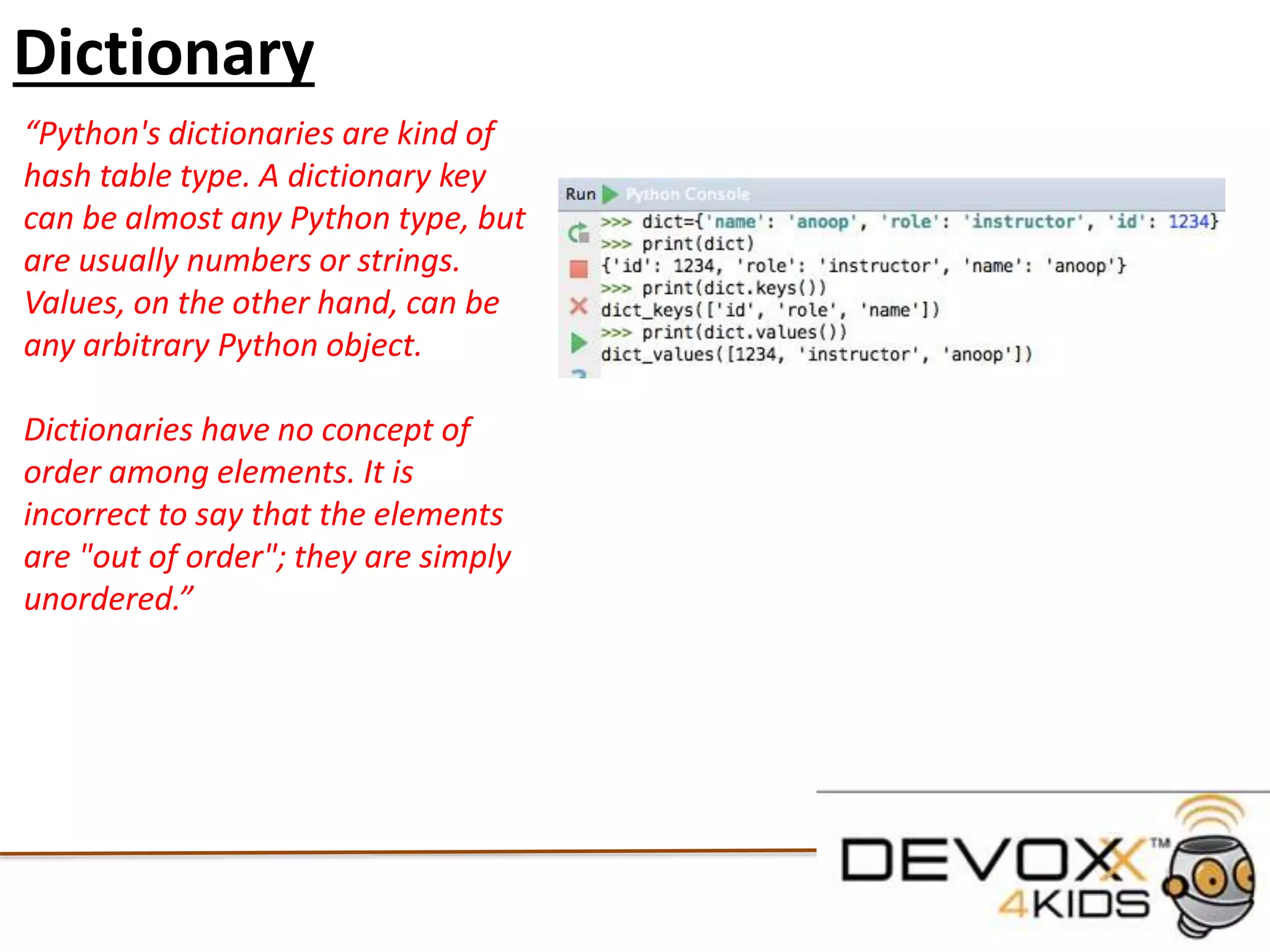 Introduction to Python - Training for Kids | ODP