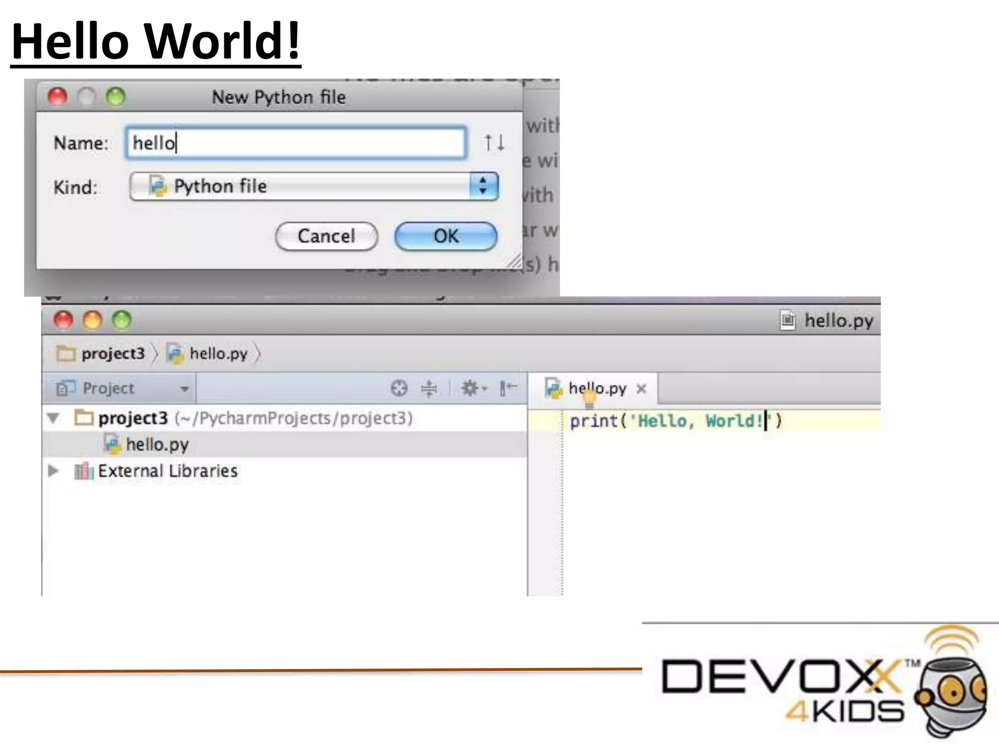Introduction to Python - Training for Kids | ODP