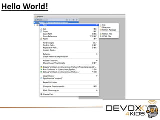 Introduction to Python - Training for Kids | ODP