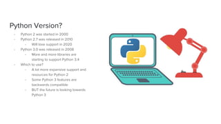 Introduction To Python | PPT