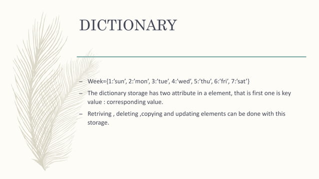 Introduction to python | PPT