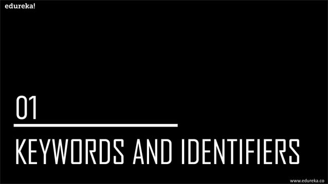 Introduction To Python Edureka Ppt
