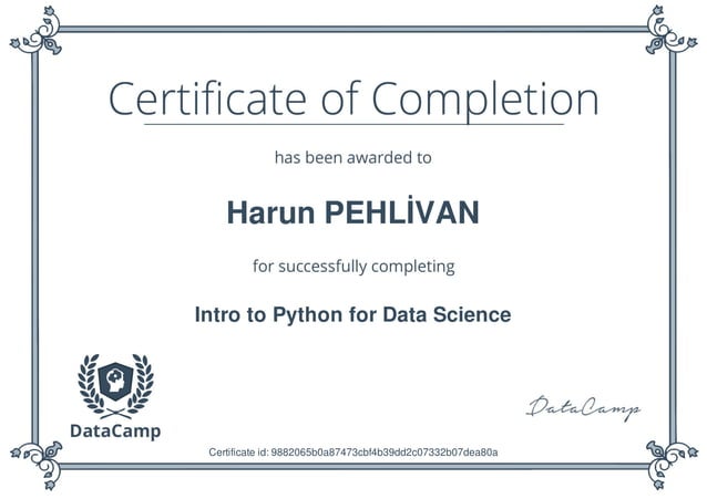 Intro to python for data science | PDF