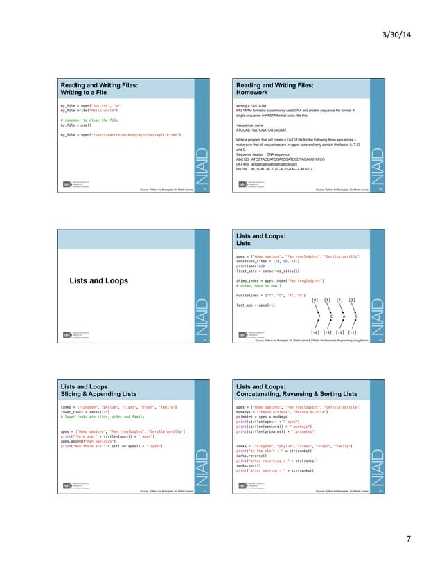 Intro to Python programming and iPython | PDF