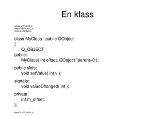 Introduction to Qt Embedded | PPT