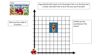 Intro to Quadratic Graphs with Angry Birds | PPTX