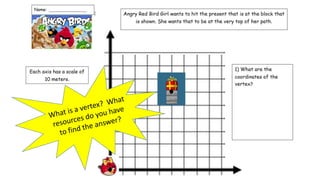 Intro to Quadratic Graphs with Angry Birds | PPTX