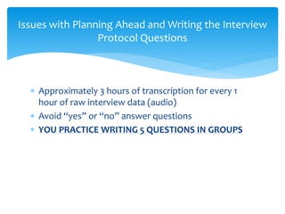 Introduction to Qualitative Research: An Overview | PPTX