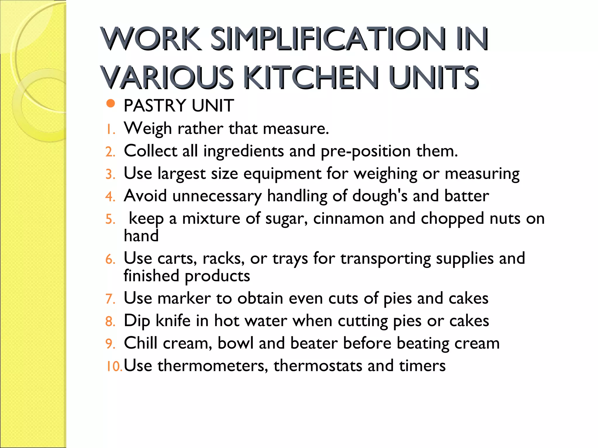 Intro to quantity food production and purchasing | PPT