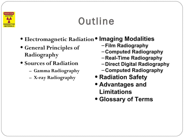 Intro to radiography 1_2(NDT) | PPT