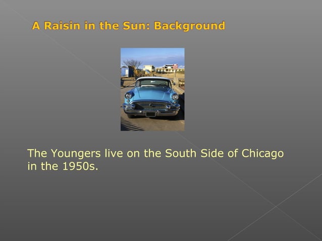 Intro to raisin in the sun ppt