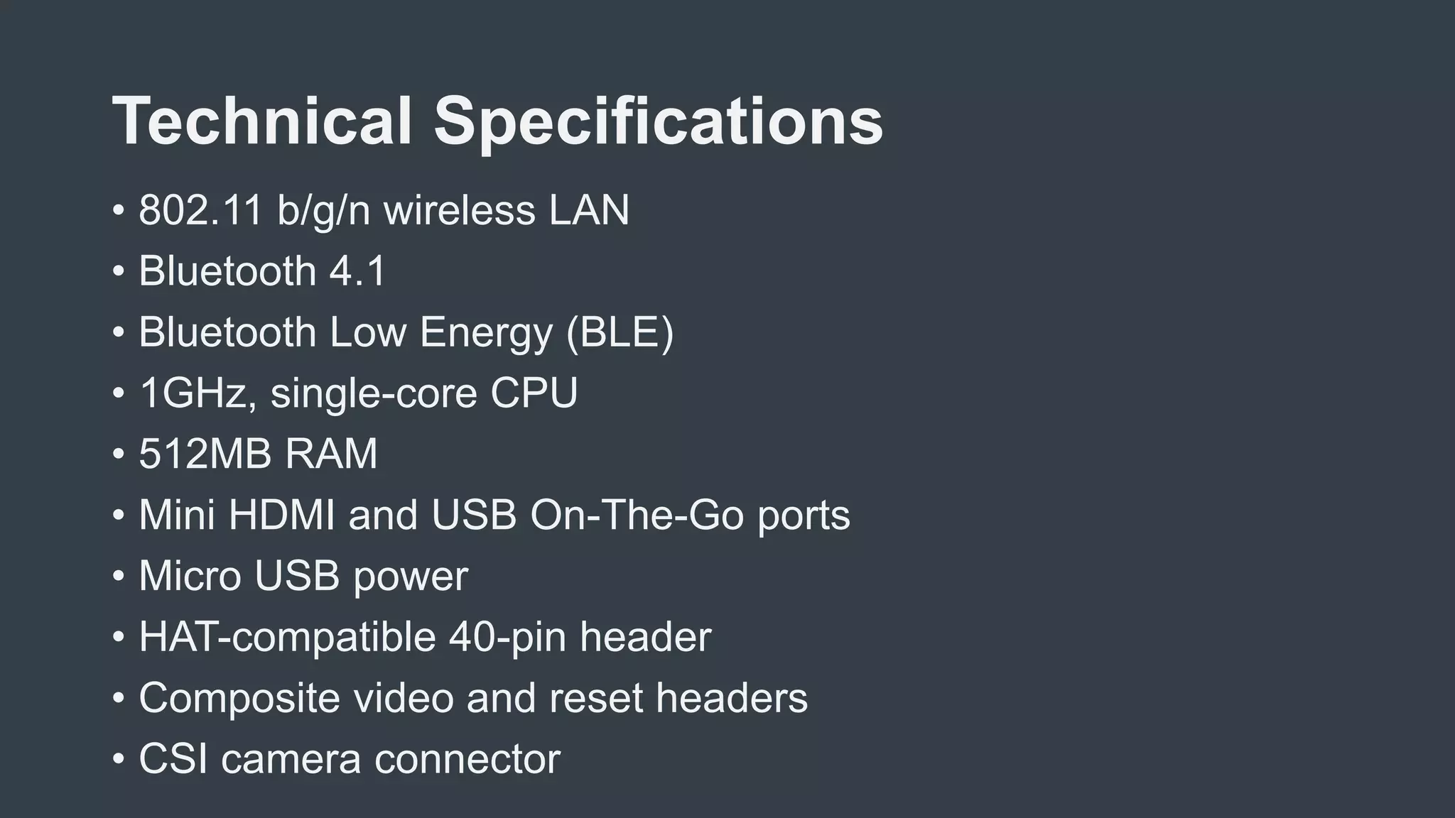 Intro to raspberry pi | PPTX