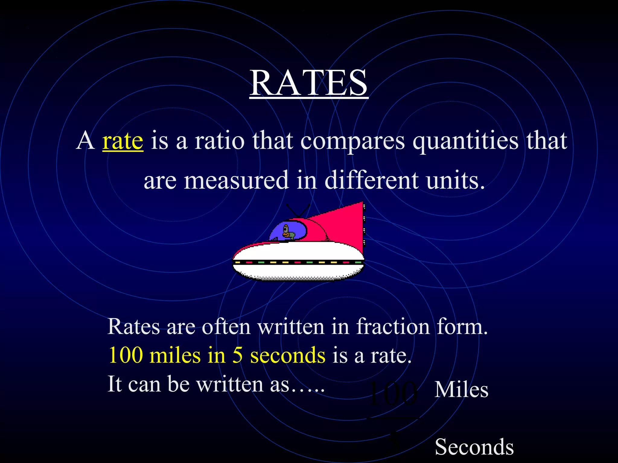 Intro to ratios, rates, and unit rates | PPT