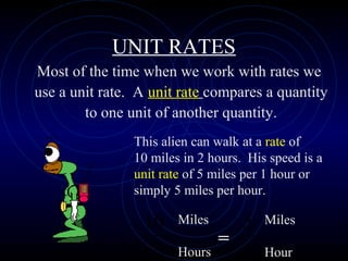 Intro to ratios, rates, and unit rates | PPT