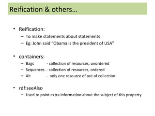Introduction to RDF | PPT