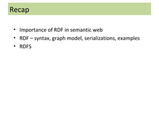 Introduction to RDF | PPT | Databases | Computer Software and Applications
