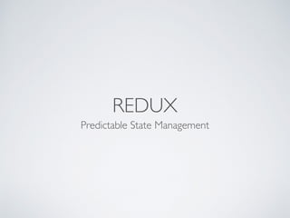 Introduction to React Native & Redux | PPT