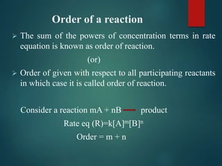 Intro to reaction enggineering | PPT