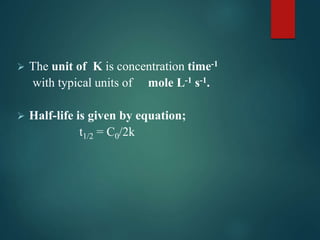 Intro to reaction enggineering | PPTX