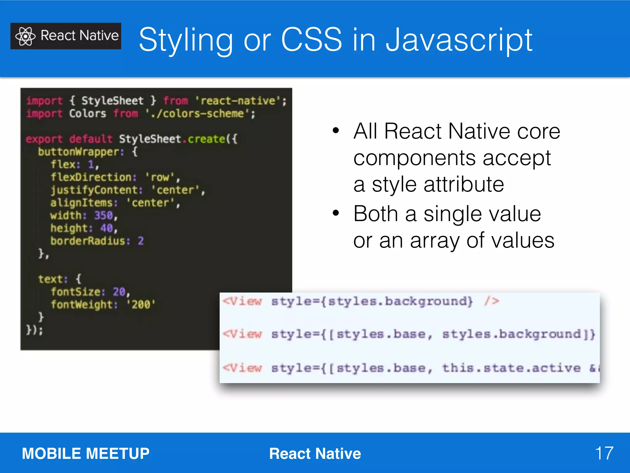 Introduction To React Native And Rendering Charts Graphs Ppt 