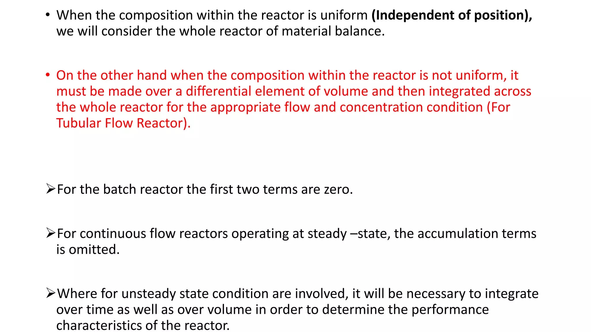 Intro to reactor design | PPTX