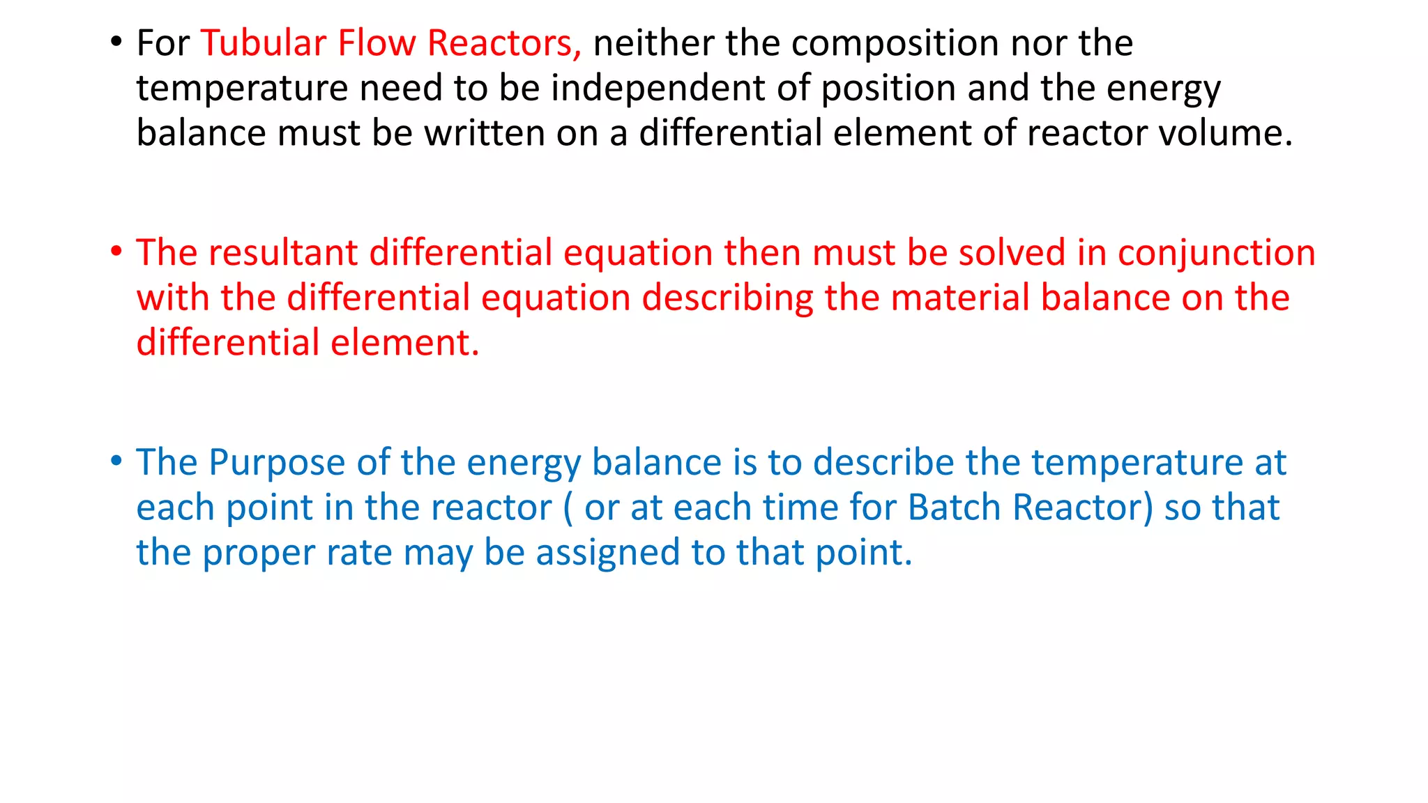 Intro to reactor design | PPTX