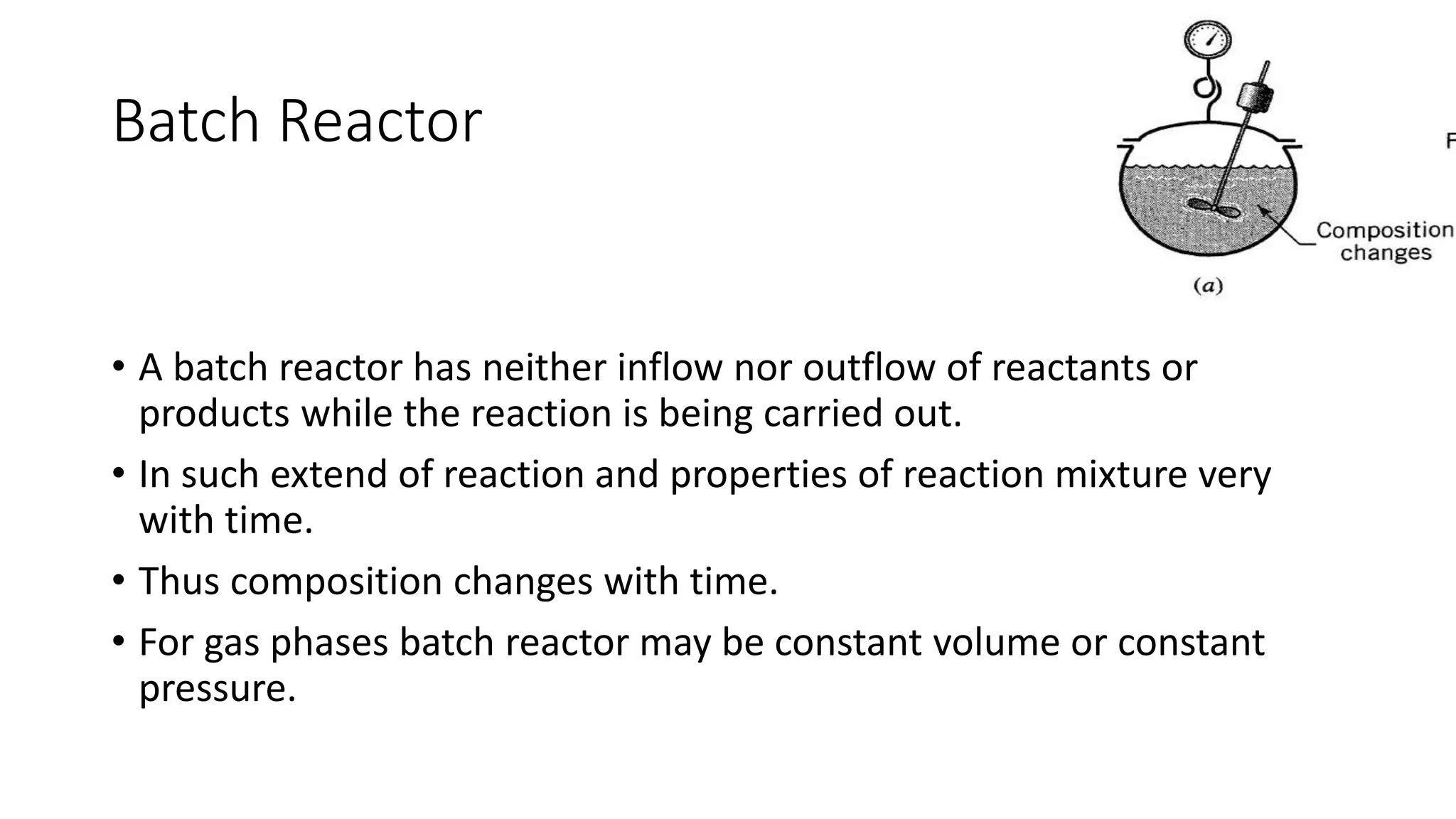 Intro to reactor design | PPTX