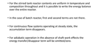 Intro to reactor design | PPTX