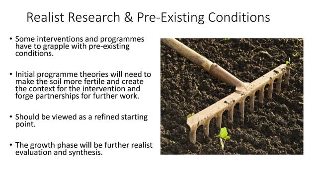 Intro to realist research | PPTX | Science
