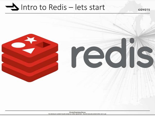 Intro to Redis | PPT